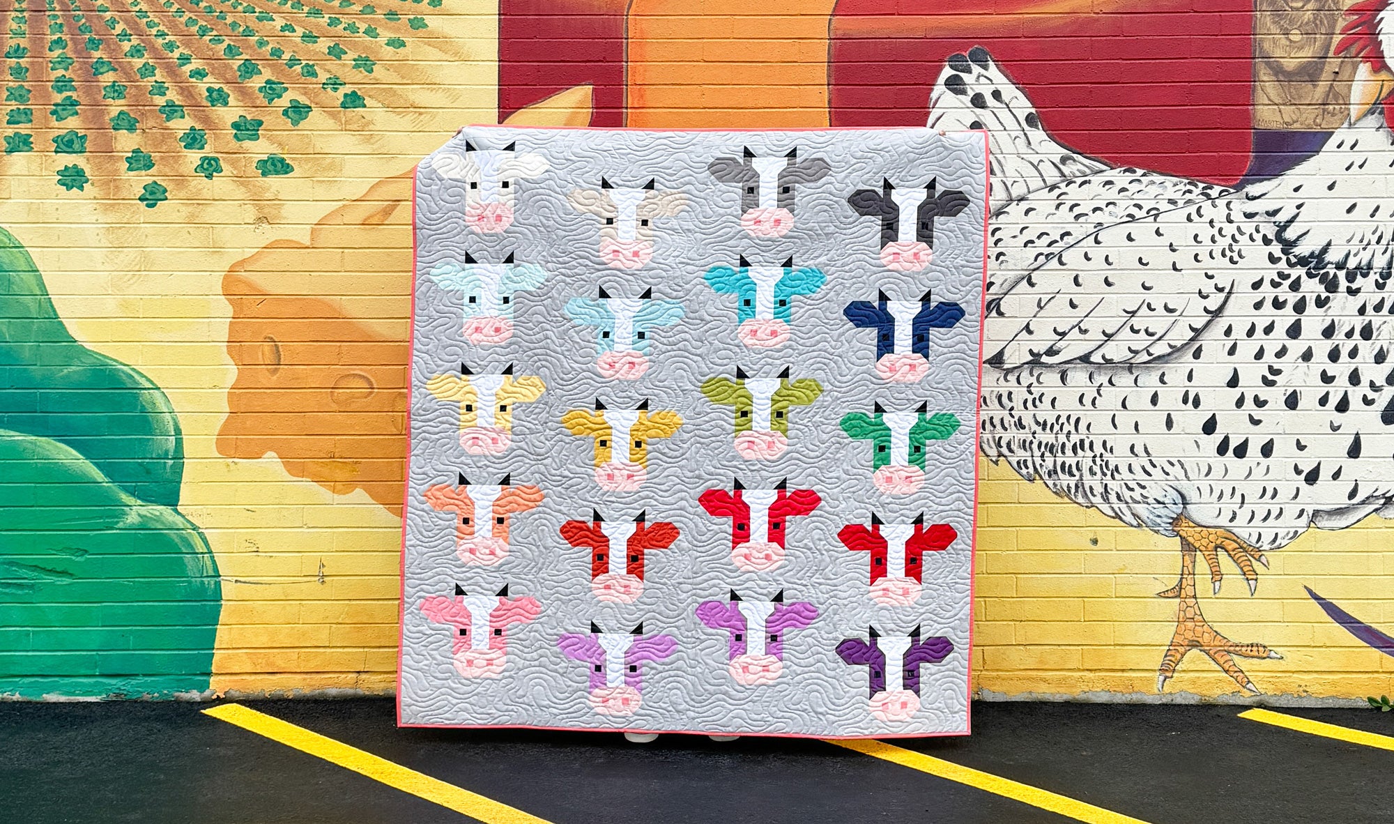 Annabelle Quilt - The Rainbow One – Cotton and Joy