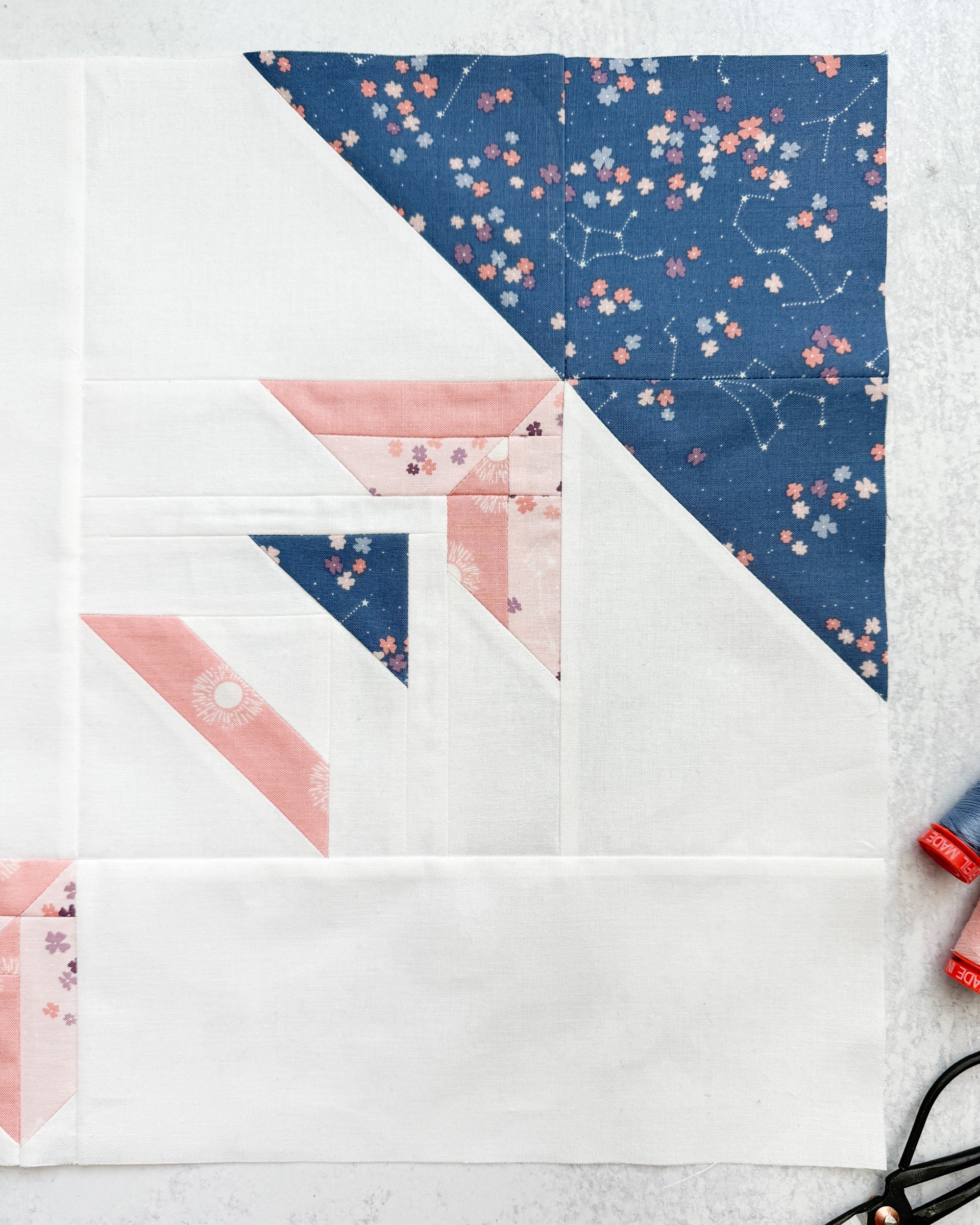 Cosmic Mini - Sagittarius Quilt Block – Cotton and Joy