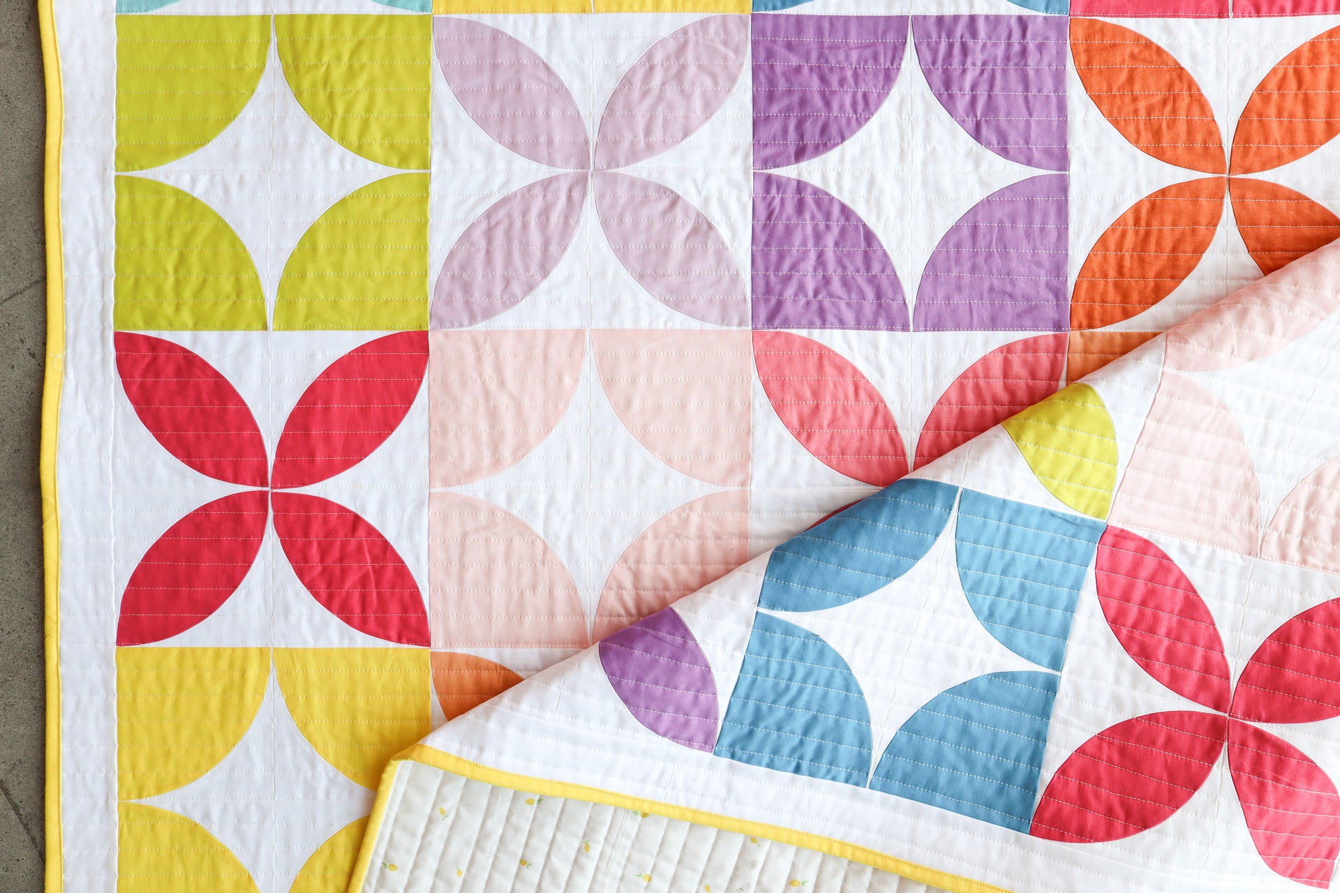 Mod Dreams - Solids Quilt - Cotton and Joy