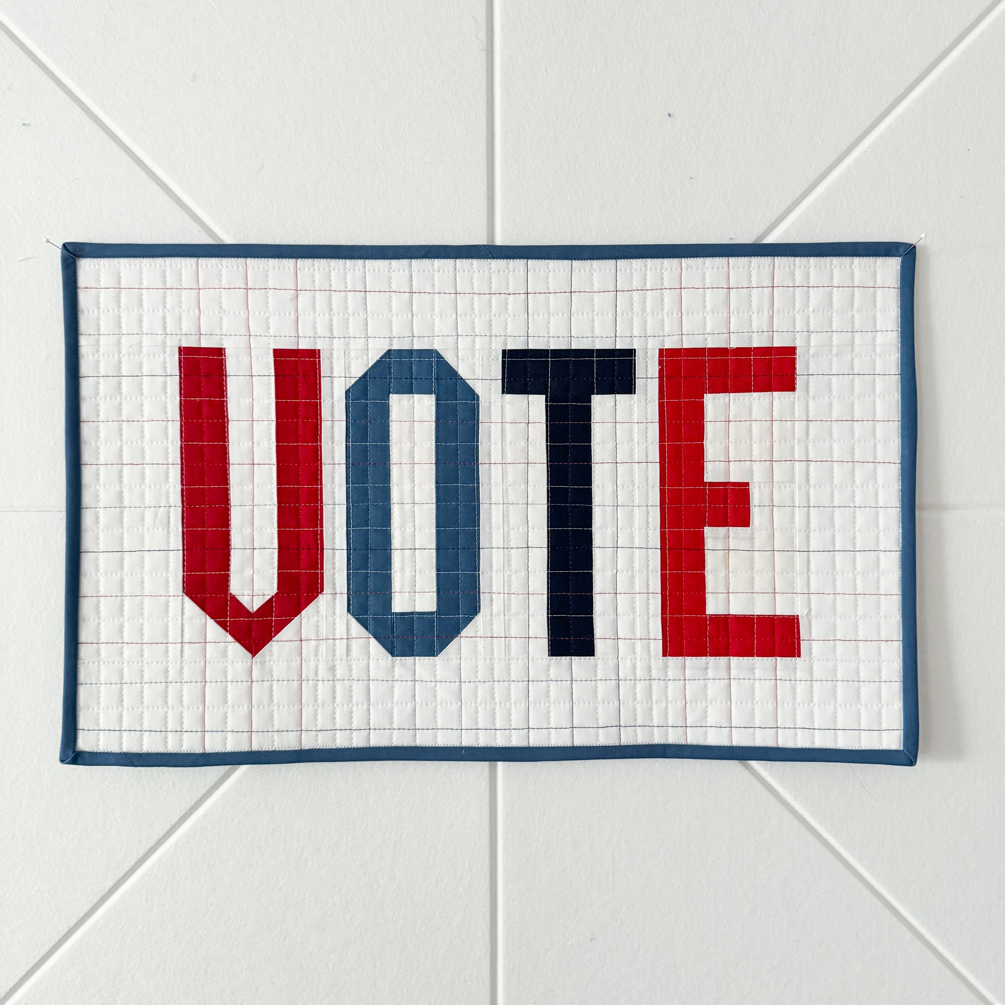 "Vote" Mini Quilt – Cotton and Joy