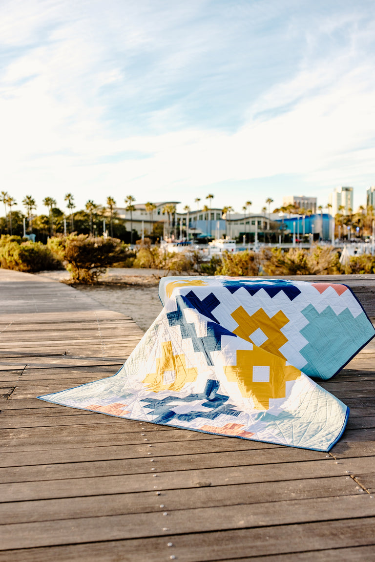 Andes Ode Quilt Pattern (Download) - Cotton and Joy