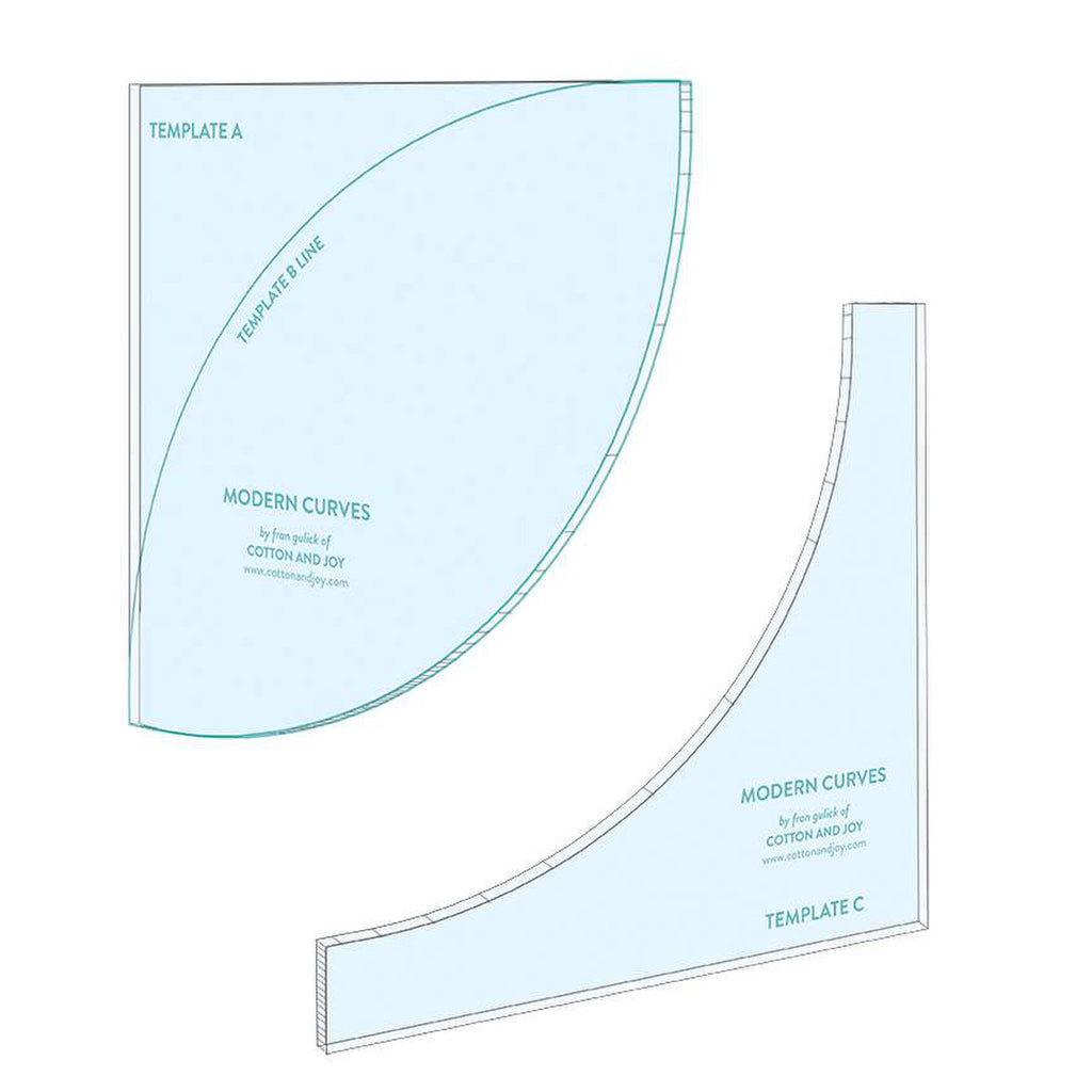 Modern Curves Templates - Cotton and Joy